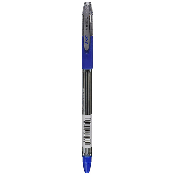 Buy Zebra Z1 Smooth Ballpoint Pen 0.7mm - Blue (pc) Online @ AED2.5 ...
