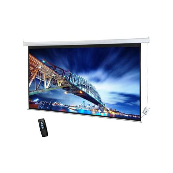 Buy iView 200x200cms Electric Projector Screen with Remote Control ...